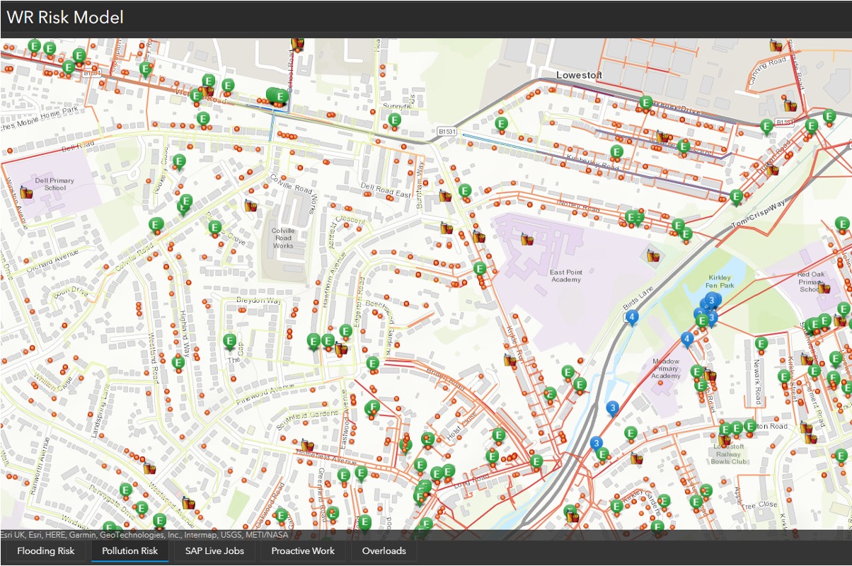 Anglian Water is using geospatial tech to identify sewer risks
