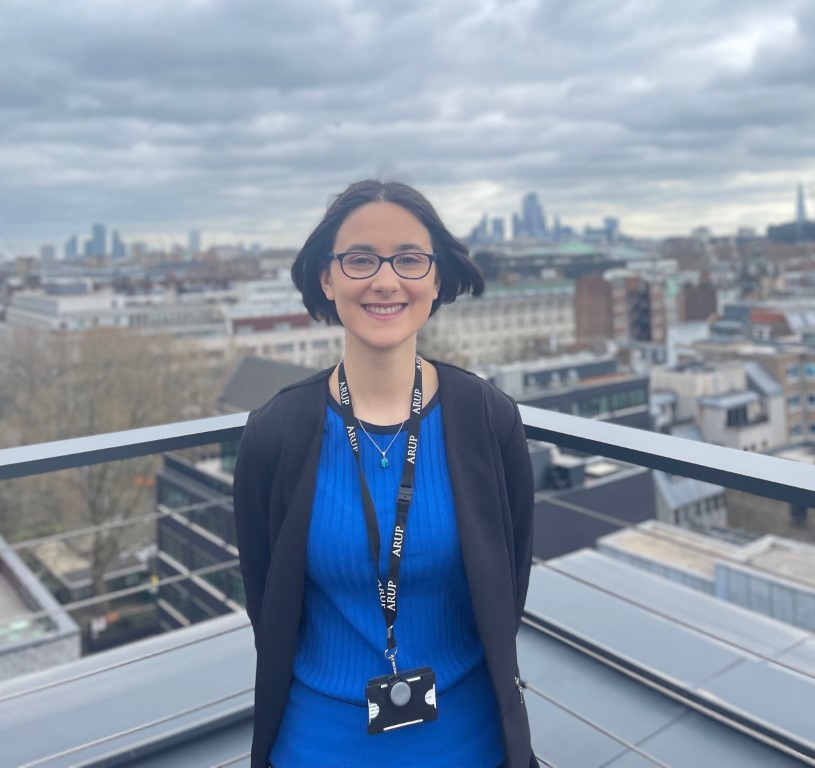 Hannah uses Arup apprenticeship success to inspire others