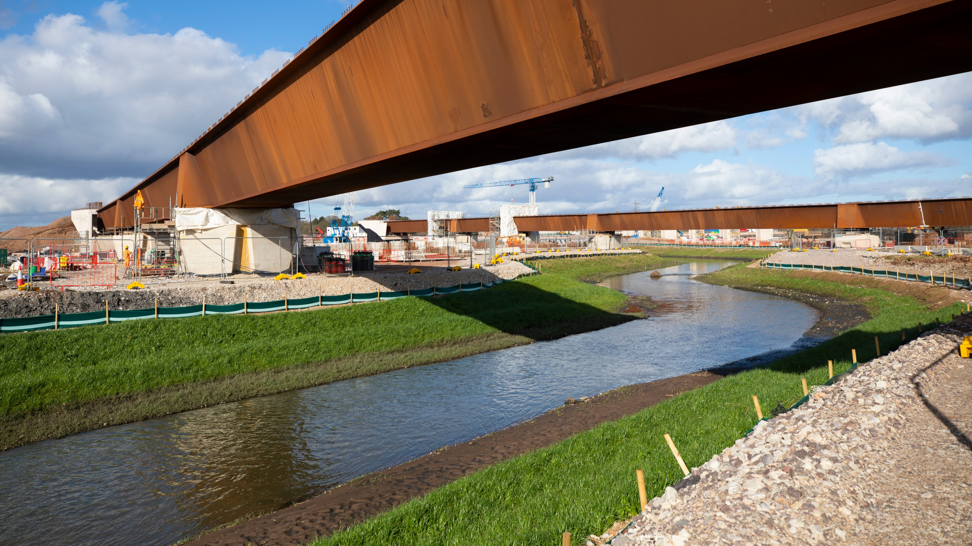 HS2 completes river realignment project in Warwickshire